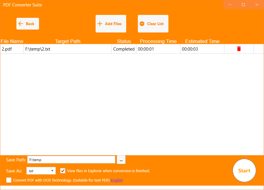 Convert PDF To Text