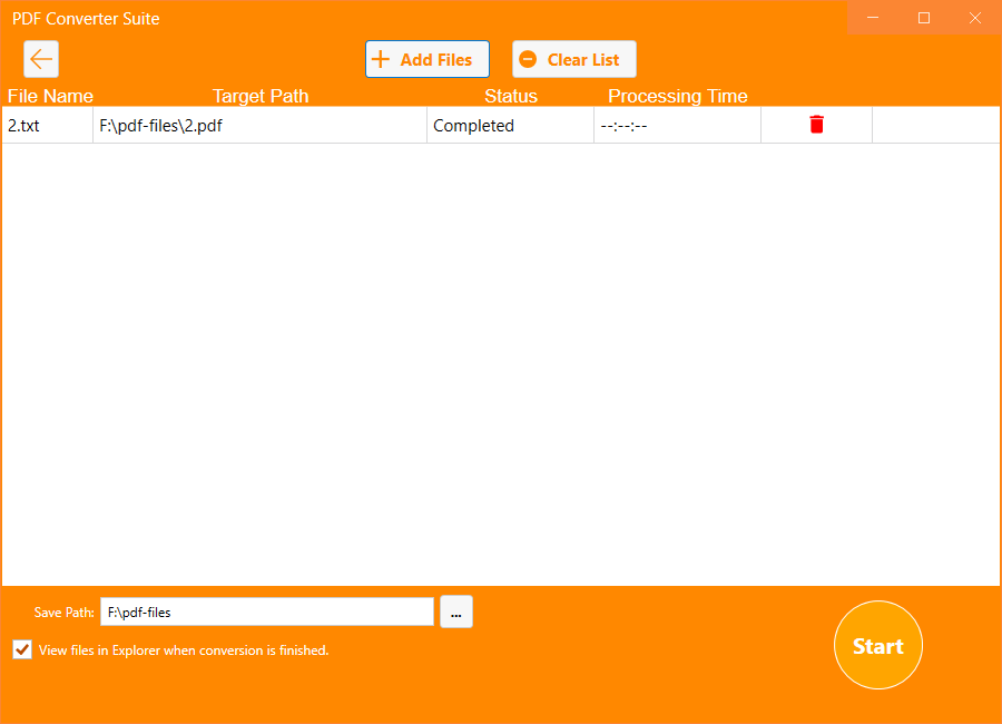 Convert Text To PDF